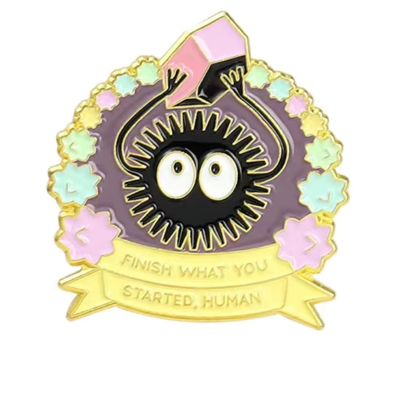 Accessories | Studio Ghibli Spirited Away Soot Sprite Theme Pin | Poshmark